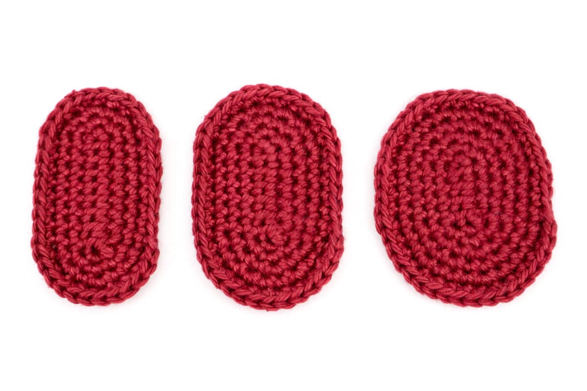 Crochet Ovals in Any Size in Spiral Rounds | Supergurumi
