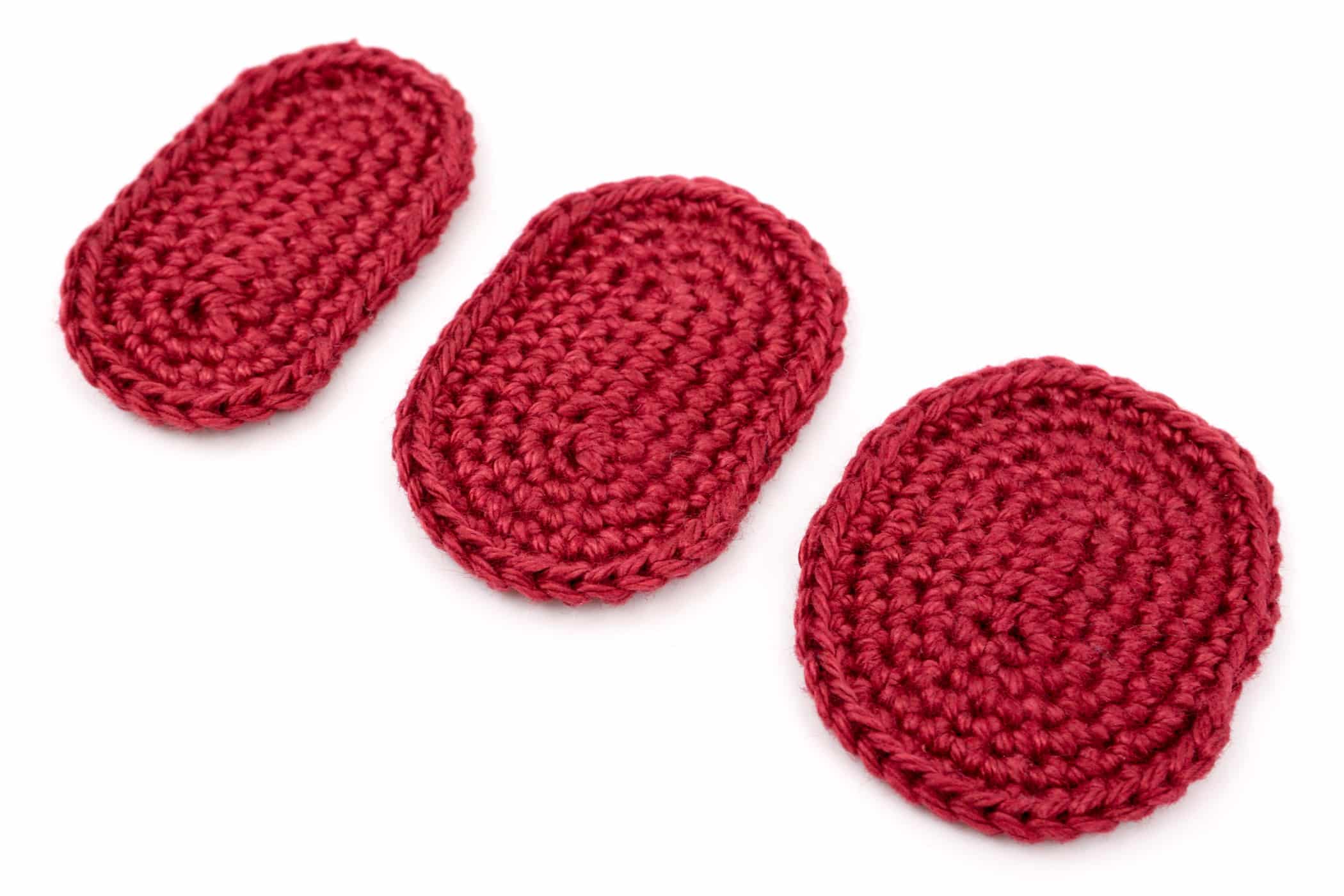 Crochet Ovals In Any Size In Spiral Rounds Supergurumi