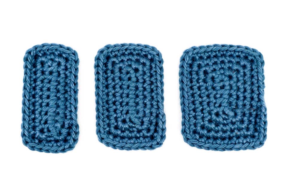 Crochet Rectangles in Any Size in Spiral Rounds | Supergurumi