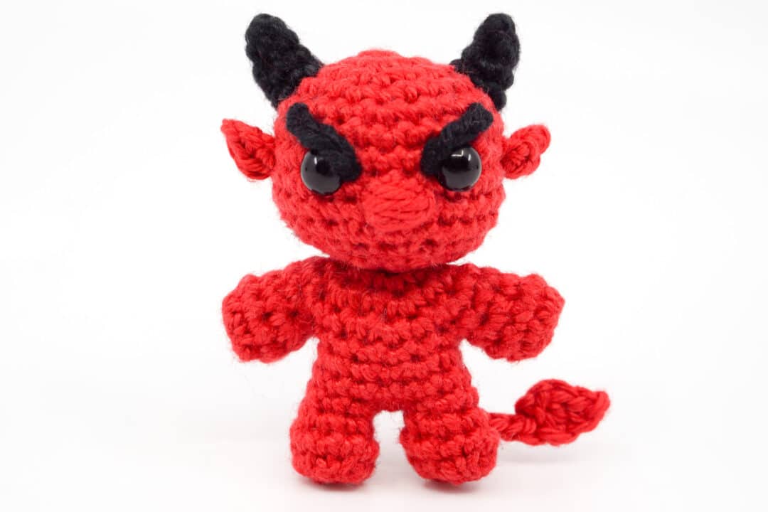 Free Devil Crochet Pattern - Mini Noso | Supergurumi