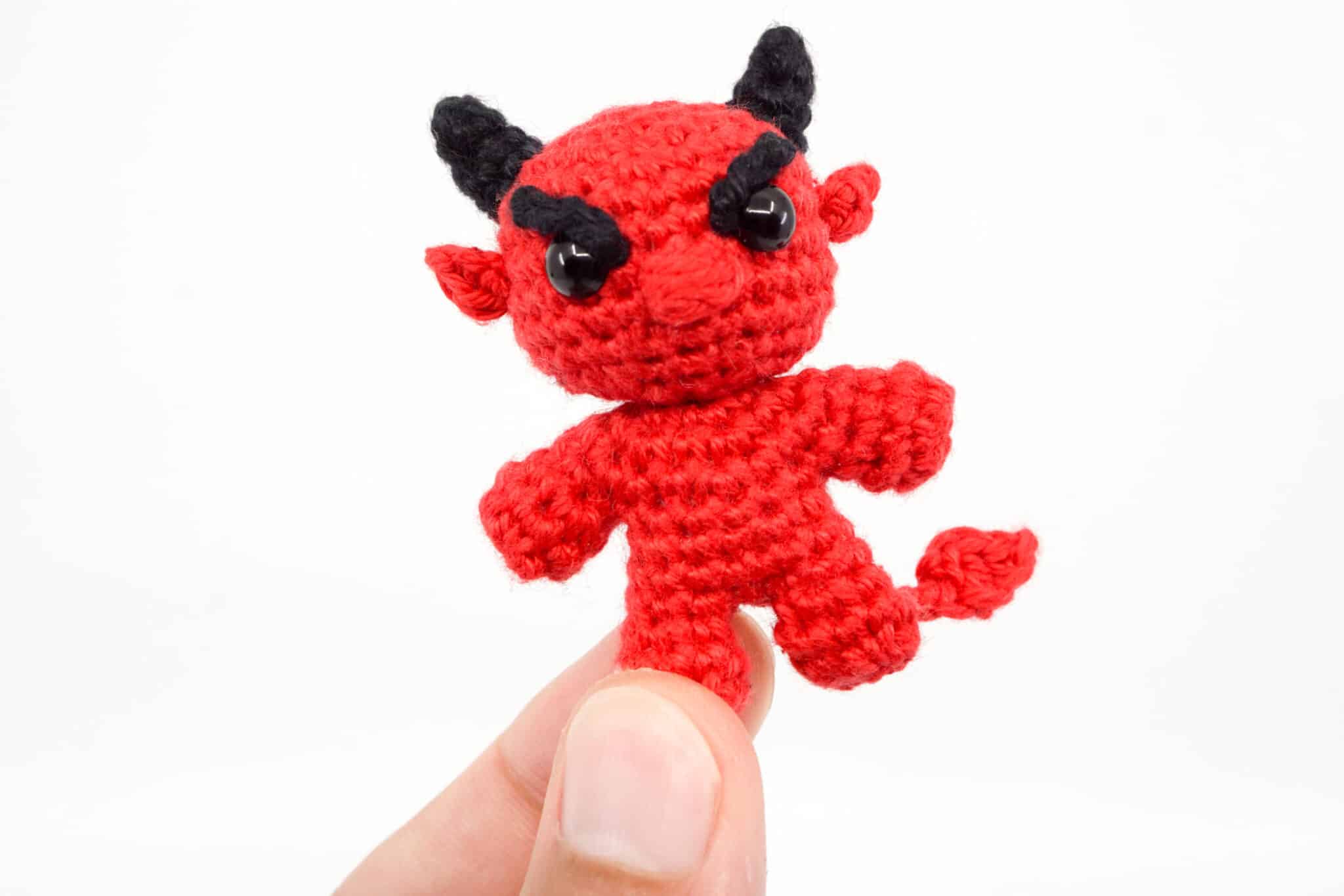 Free Devil Crochet Pattern - Mini Noso | Supergurumi