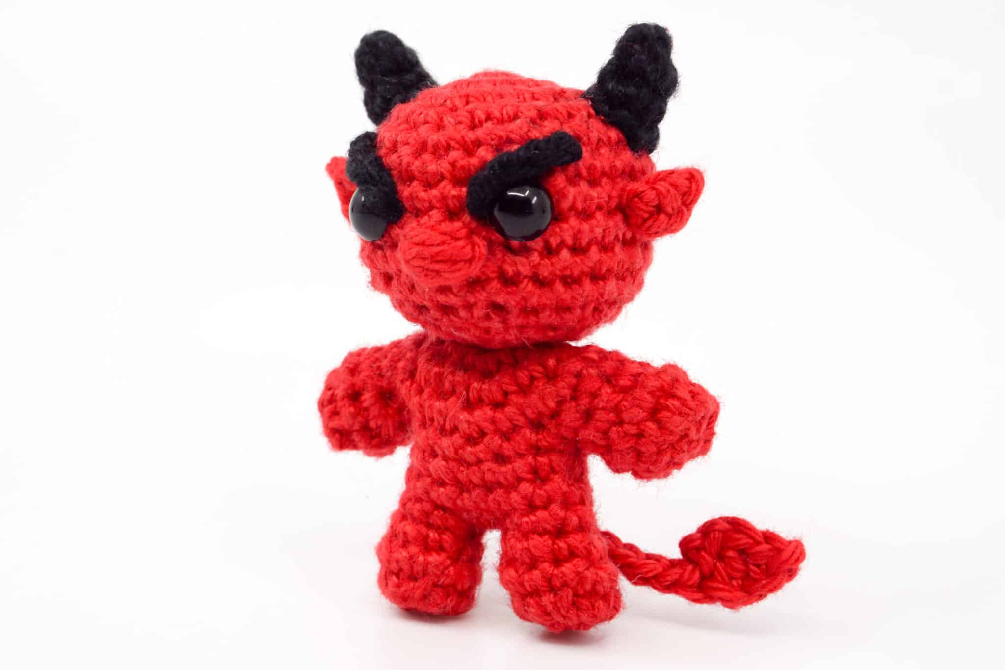 Free Devil Crochet Pattern - Mini Noso | Supergurumi