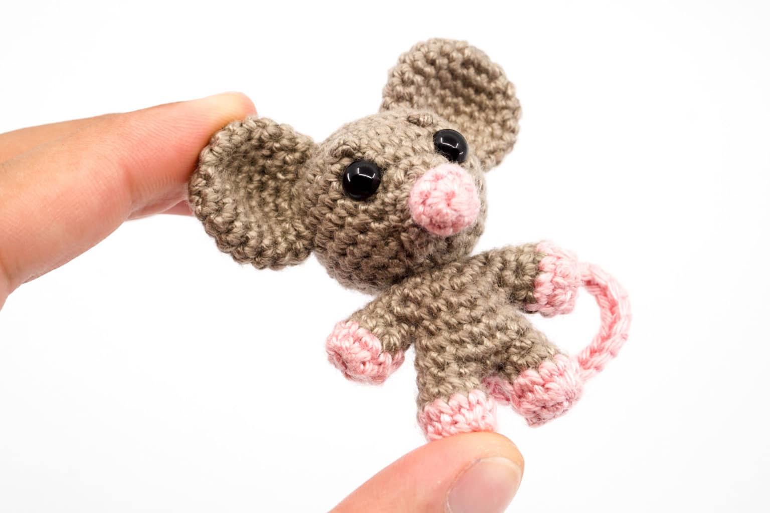 Free Mouse Crochet Pattern - Mini Noso | Supergurumi