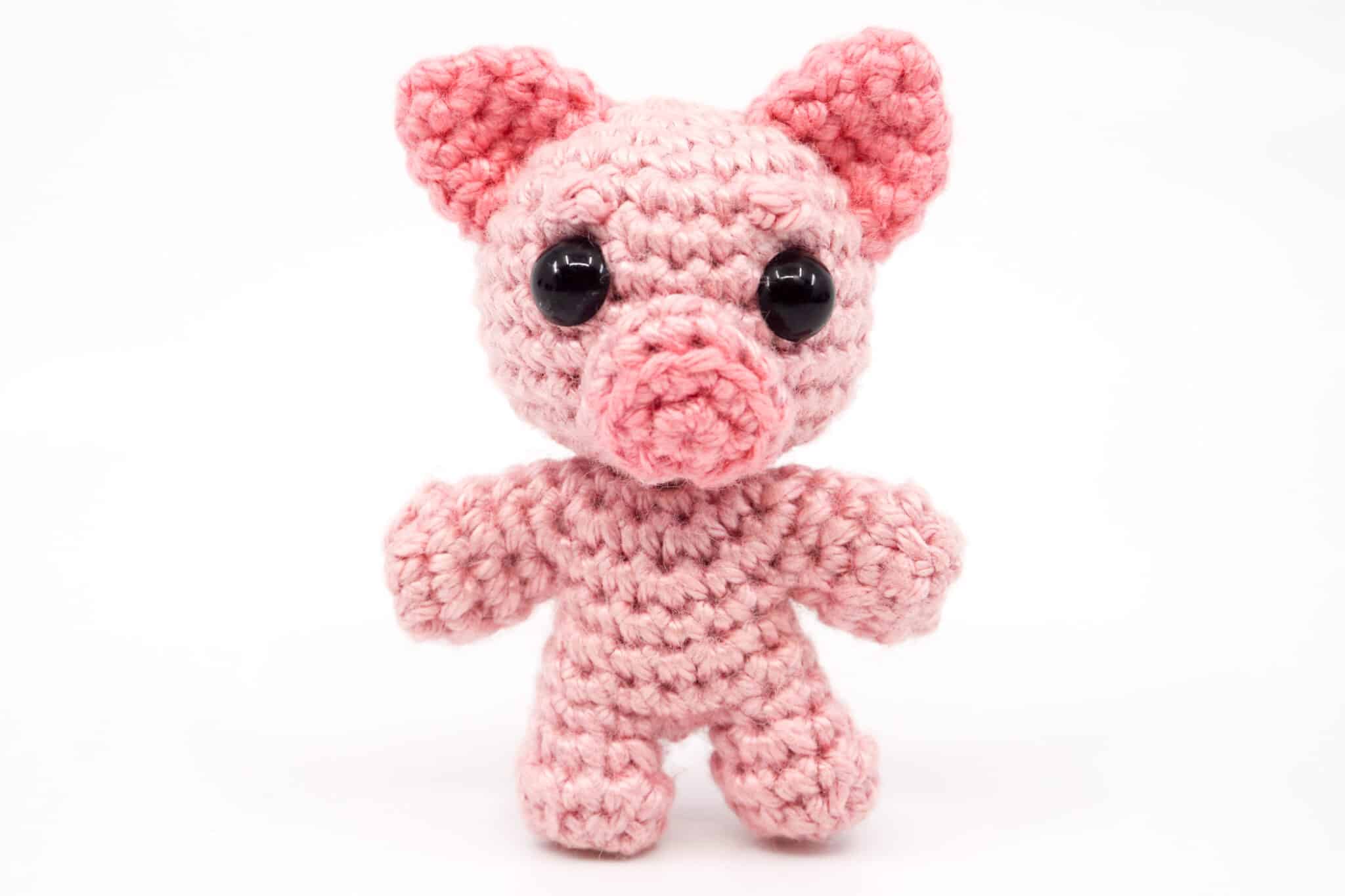 Free Pig Crochet Pattern - Mini Noso | Supergurumi