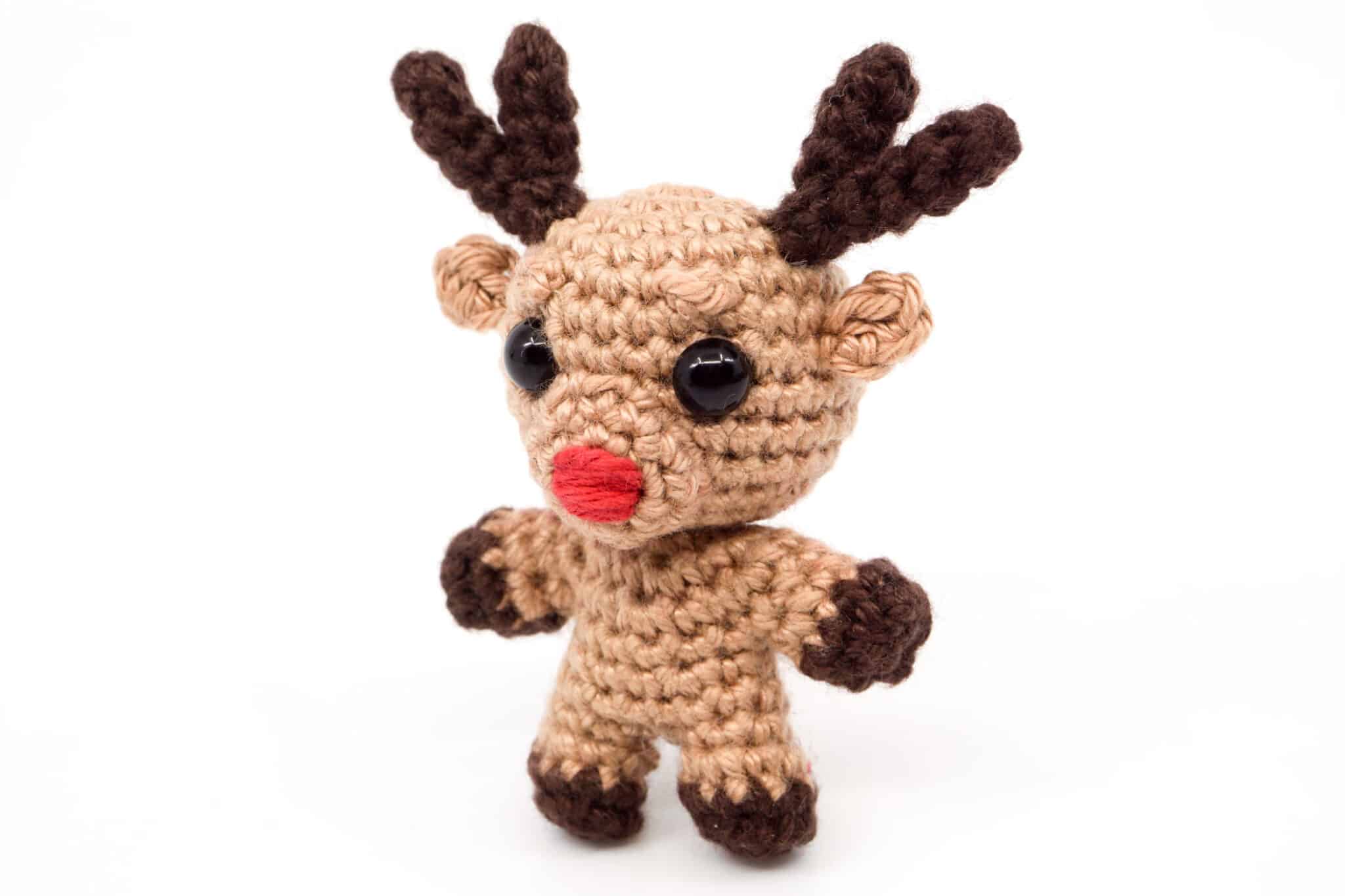 Free Reindeer Crochet Pattern - Mini Noso | Supergurumi