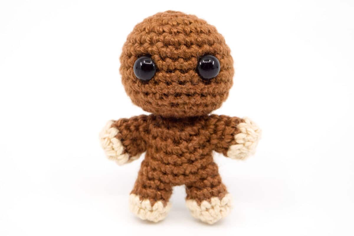 Free Monkey Crochet Pattern - Mini Noso | Supergurumi