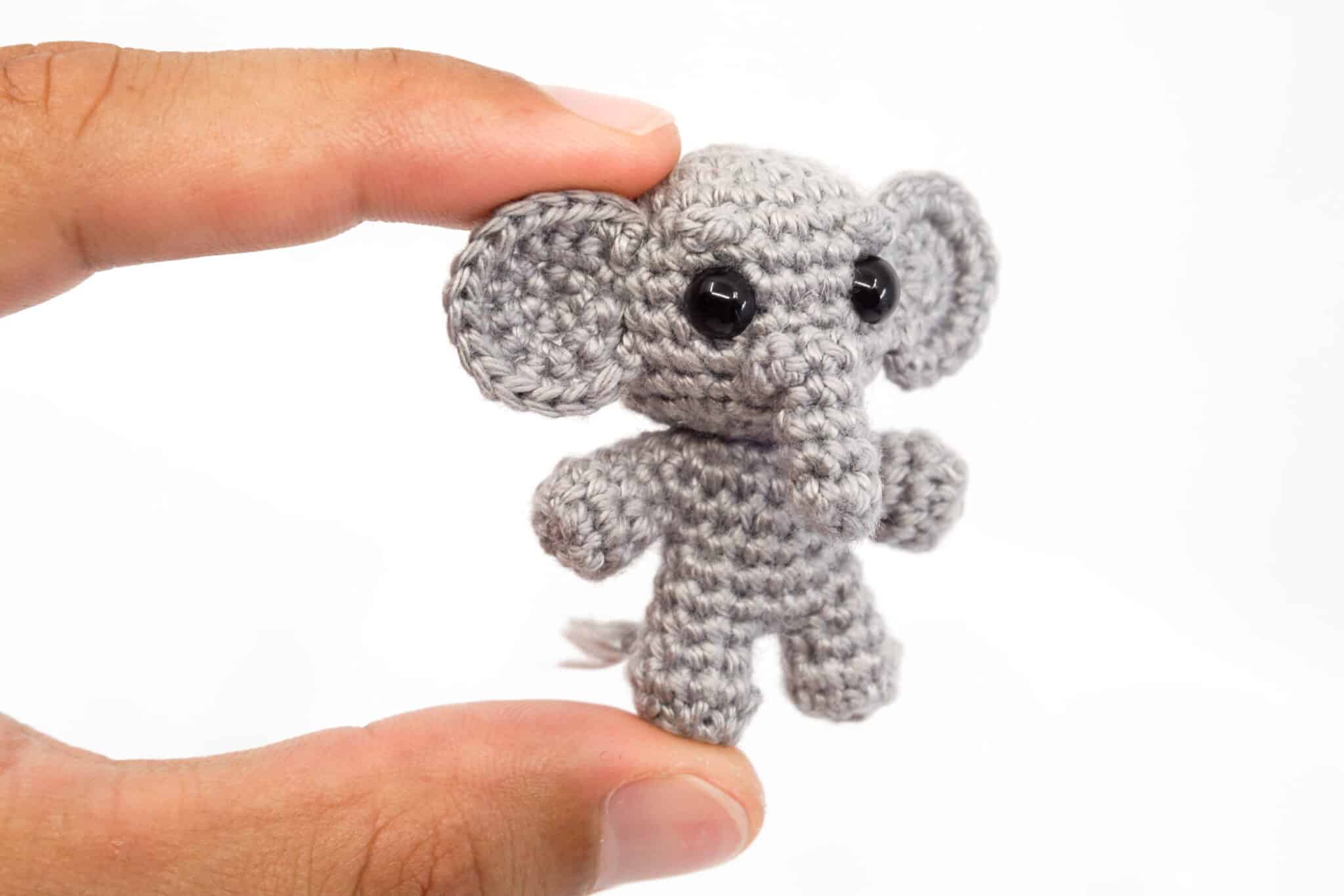 Free Elephant Crochet Pattern - Mini Noso | Supergurumi