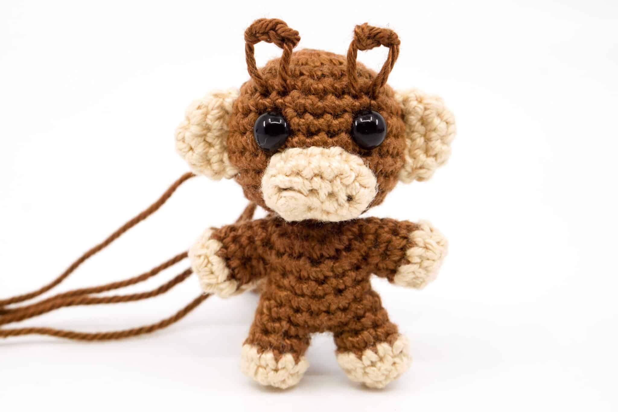 Monkey Crochet Pattern - Mini Noso | Supergurumi