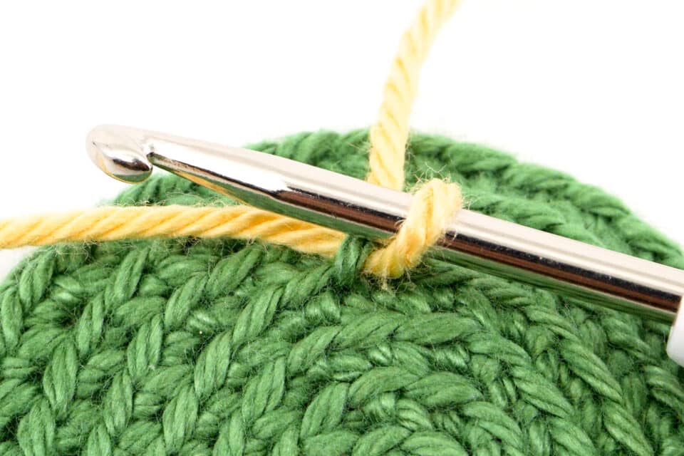 How to Crochet into the Front Loop and Back Loop | Supergurumi