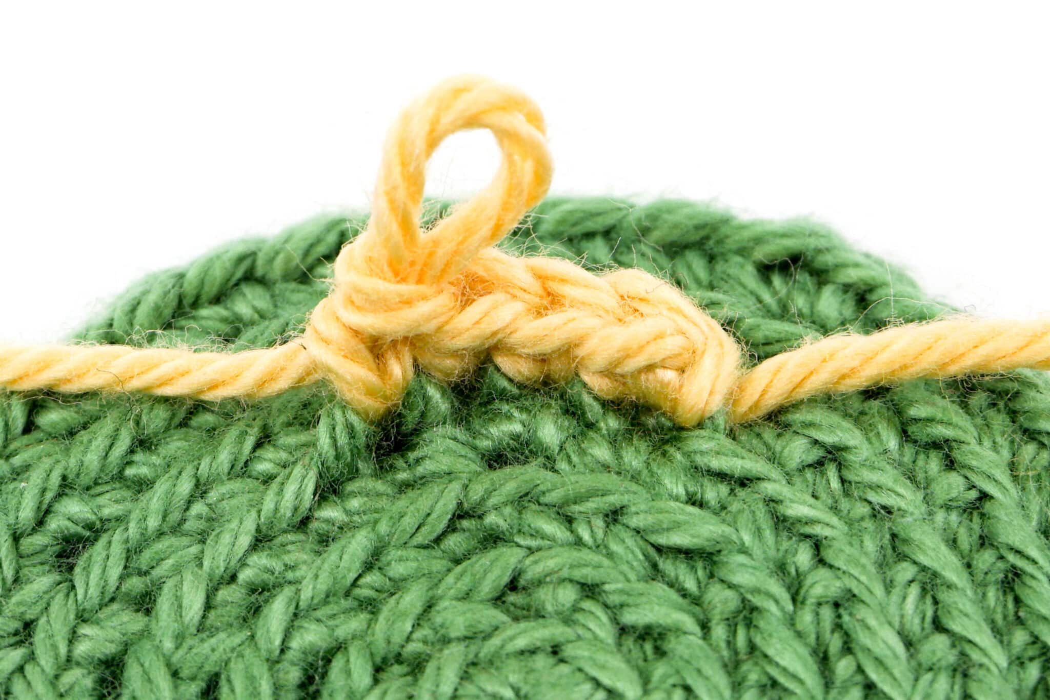 How to Crochet into the Front Loop and Back Loop | Supergurumi