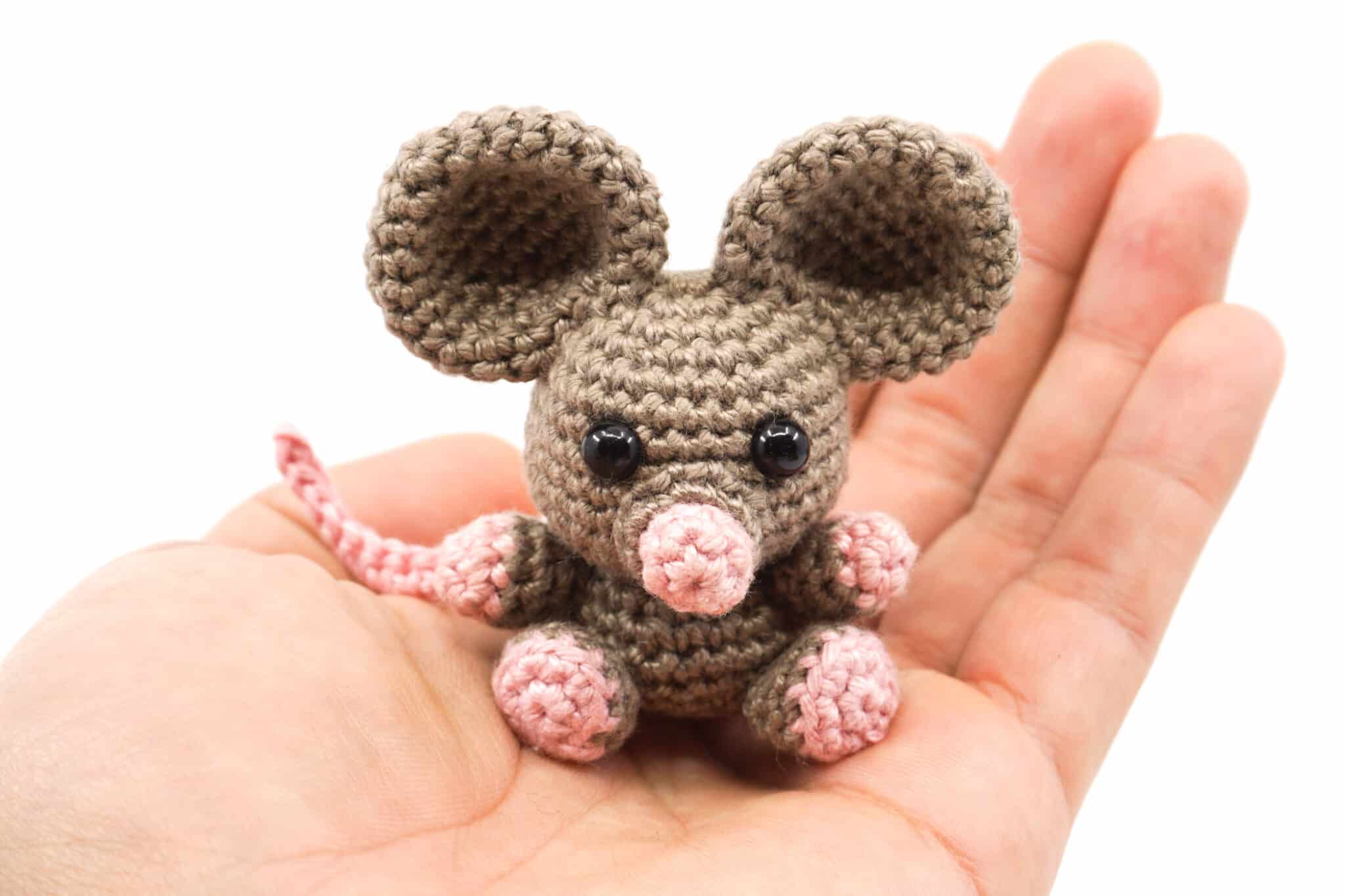 Patrón de Crochet Ratón Amigurumi | Supergurumi