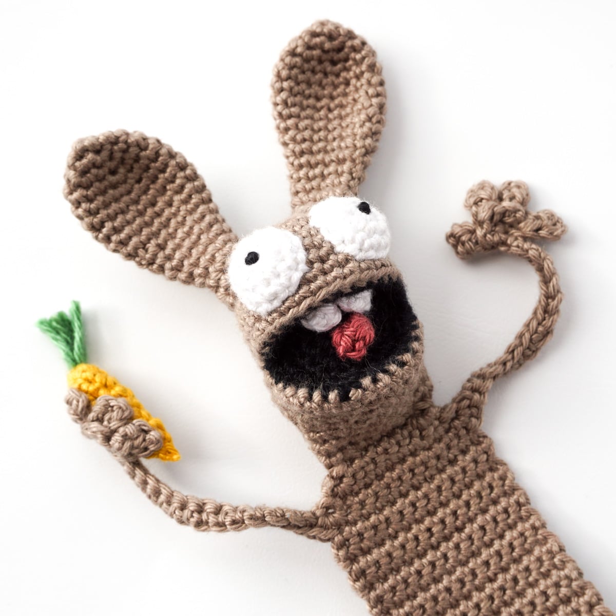 Amigurumi Crochet Bunny Bookmark - "Book-Bunny" | Supergurumi