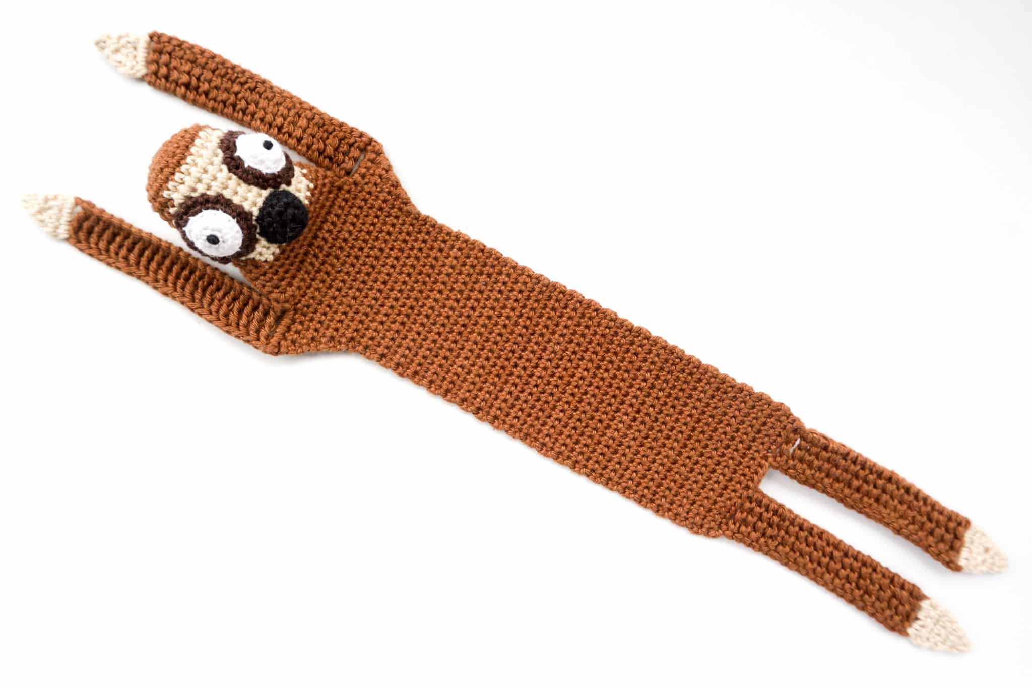 Amigurumi Sloth Bookmark Crochet Pattern | Supergurumi