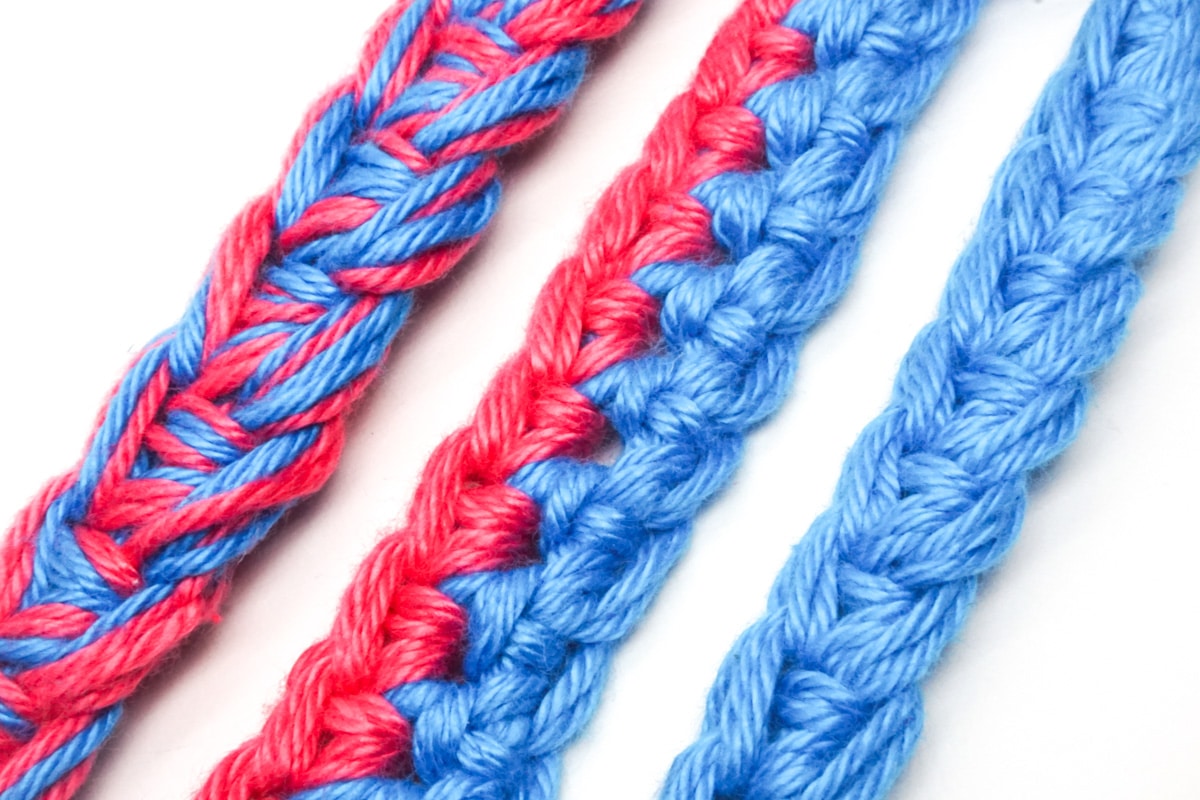 Cómo Tejer un Hilo Grueso con Varias Hebras | Supergurumi