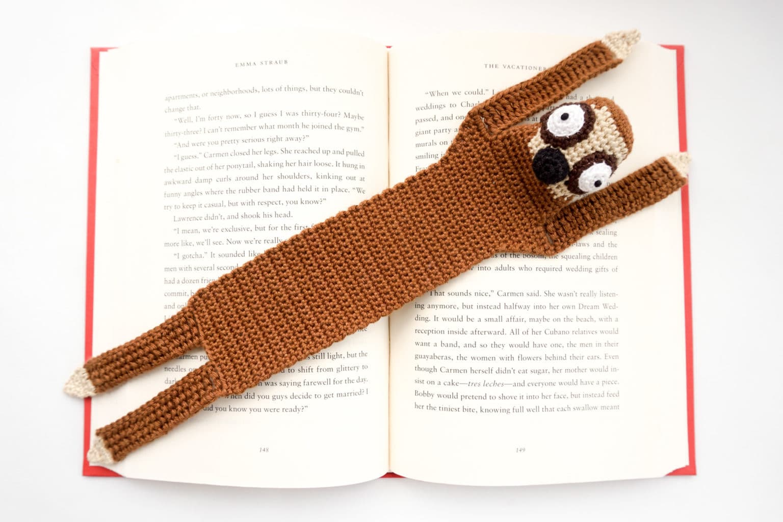 Amigurumi Sloth Bookmark Crochet Pattern | Supergurumi