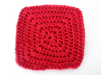 Square Coaster Crochet Pattern | Supergurumi