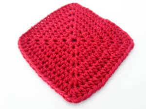 Square Coaster Crochet Pattern | Supergurumi