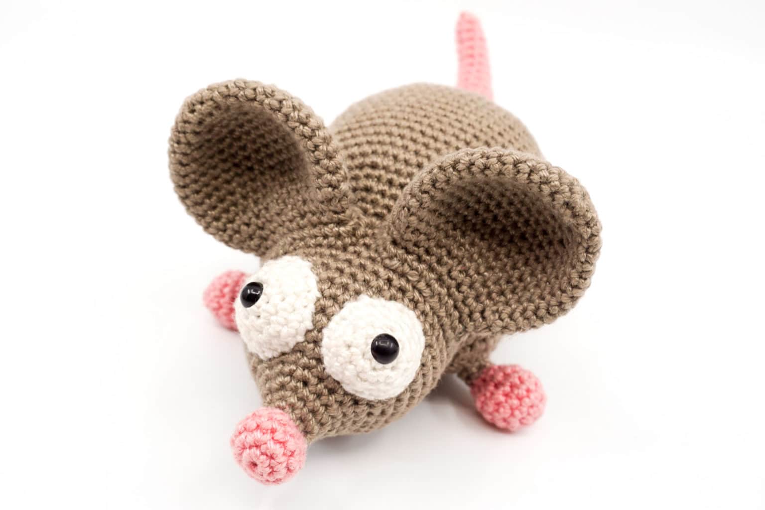 Patrón de Crochet Ratón Amigurumi – «El Ratón Gordito» | Supergurumi