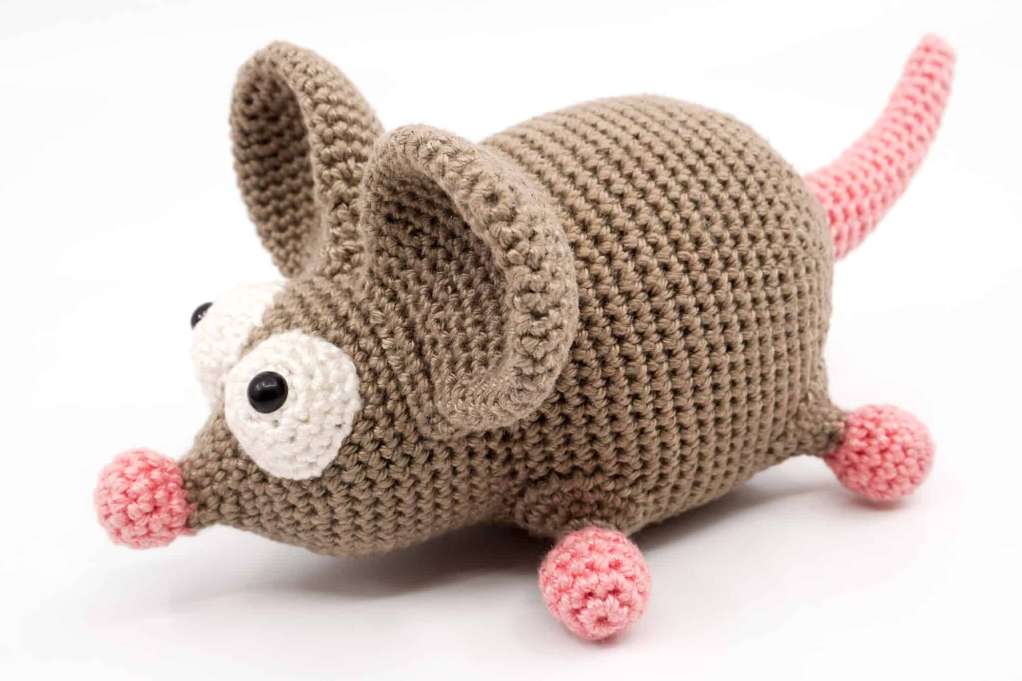 Patrón de Crochet Ratón Amigurumi – «El Ratón Gordito» | Supergurumi