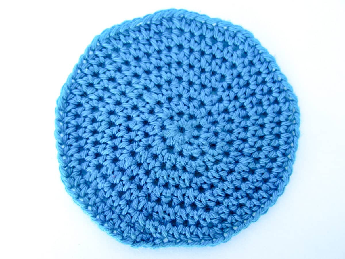 Circular Crochet Coaster Pattern | Supergurumi
