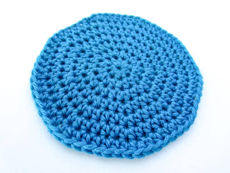 Circular Crochet Coaster Pattern | Supergurumi