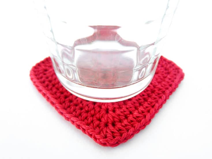 Square Coaster Crochet Pattern | Supergurumi