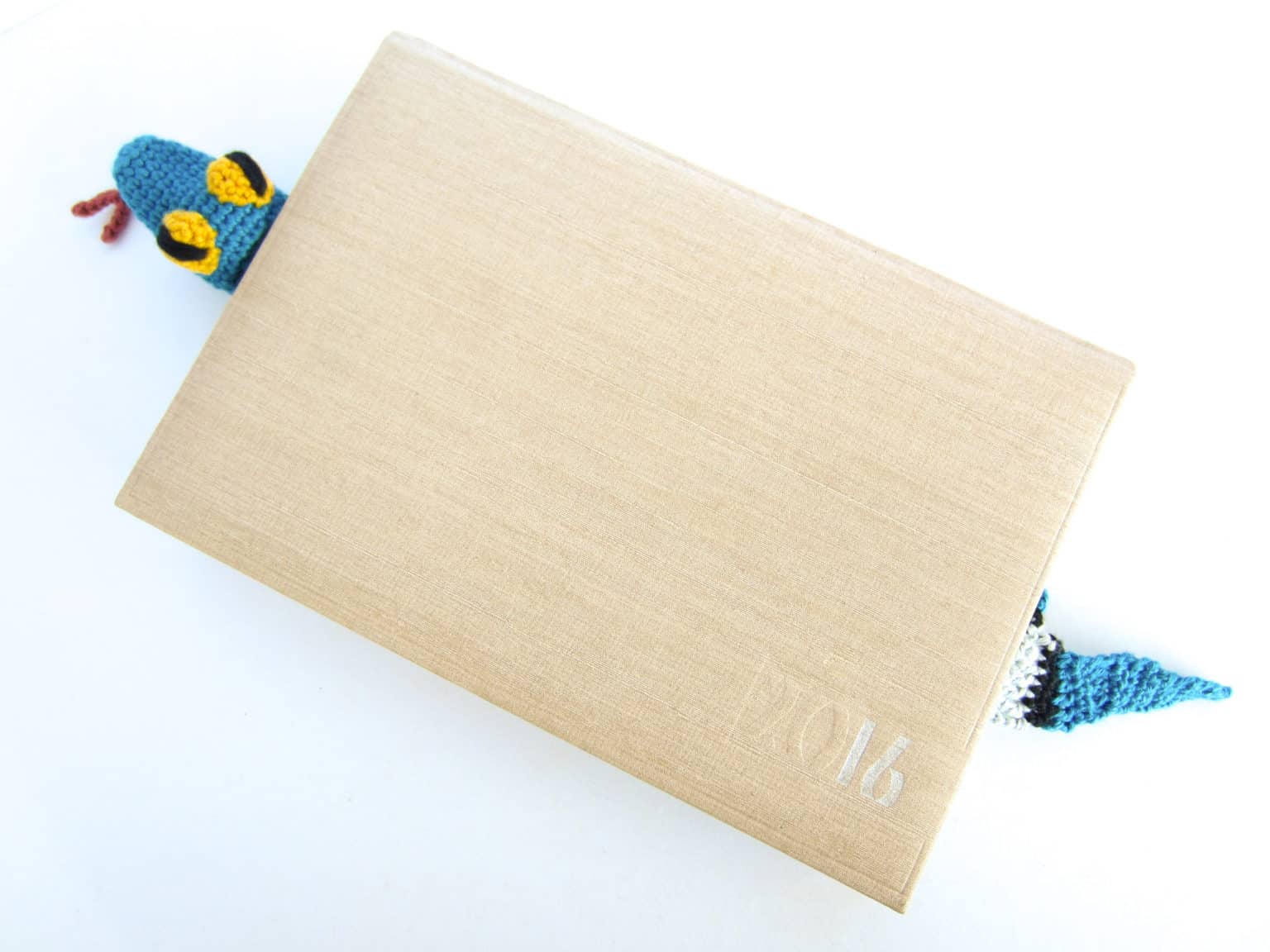 Amigurumi Crochet Snake Bookmark - "Page-Snake" | Supergurumi