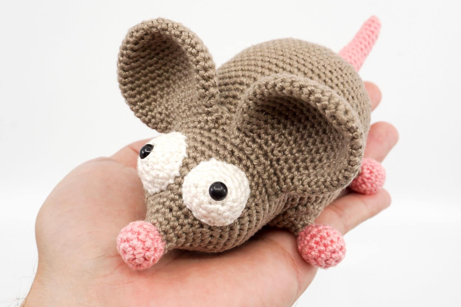 Patrón de Crochet Ratón Amigurumi – «El Ratón Gordito» | Supergurumi