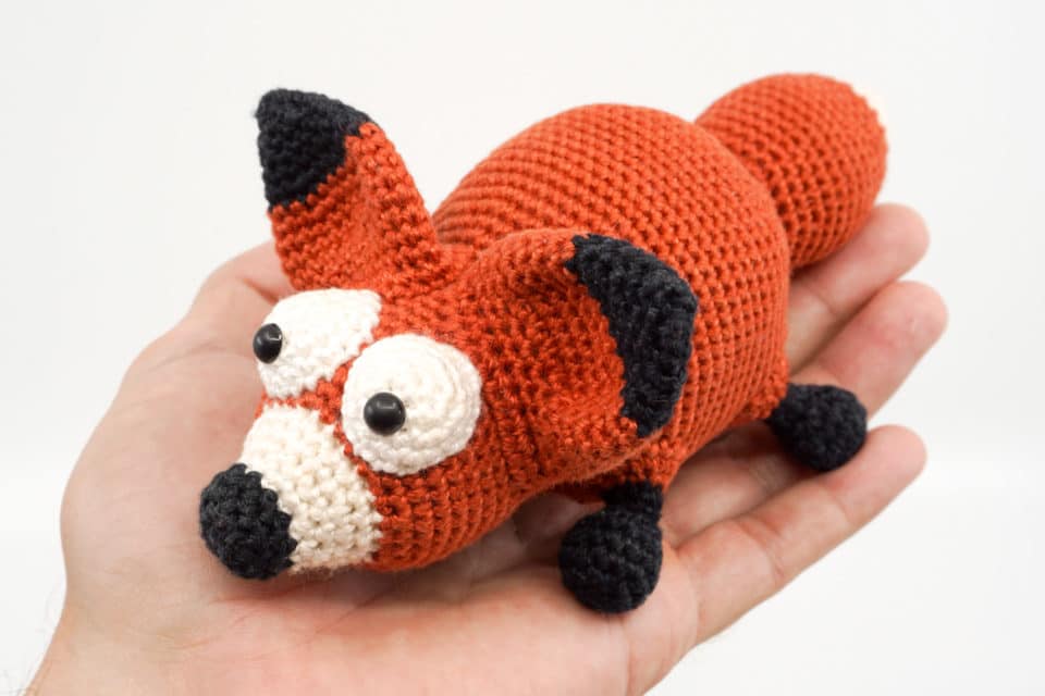 Patrón de Crochet Zorro Amigurumi - «El Zorro Gordito» | Supergurumi