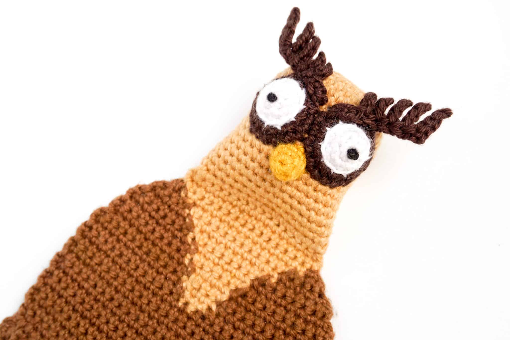 Amigurumi Owl Bookmark Crochet Pattern | Supergurumi