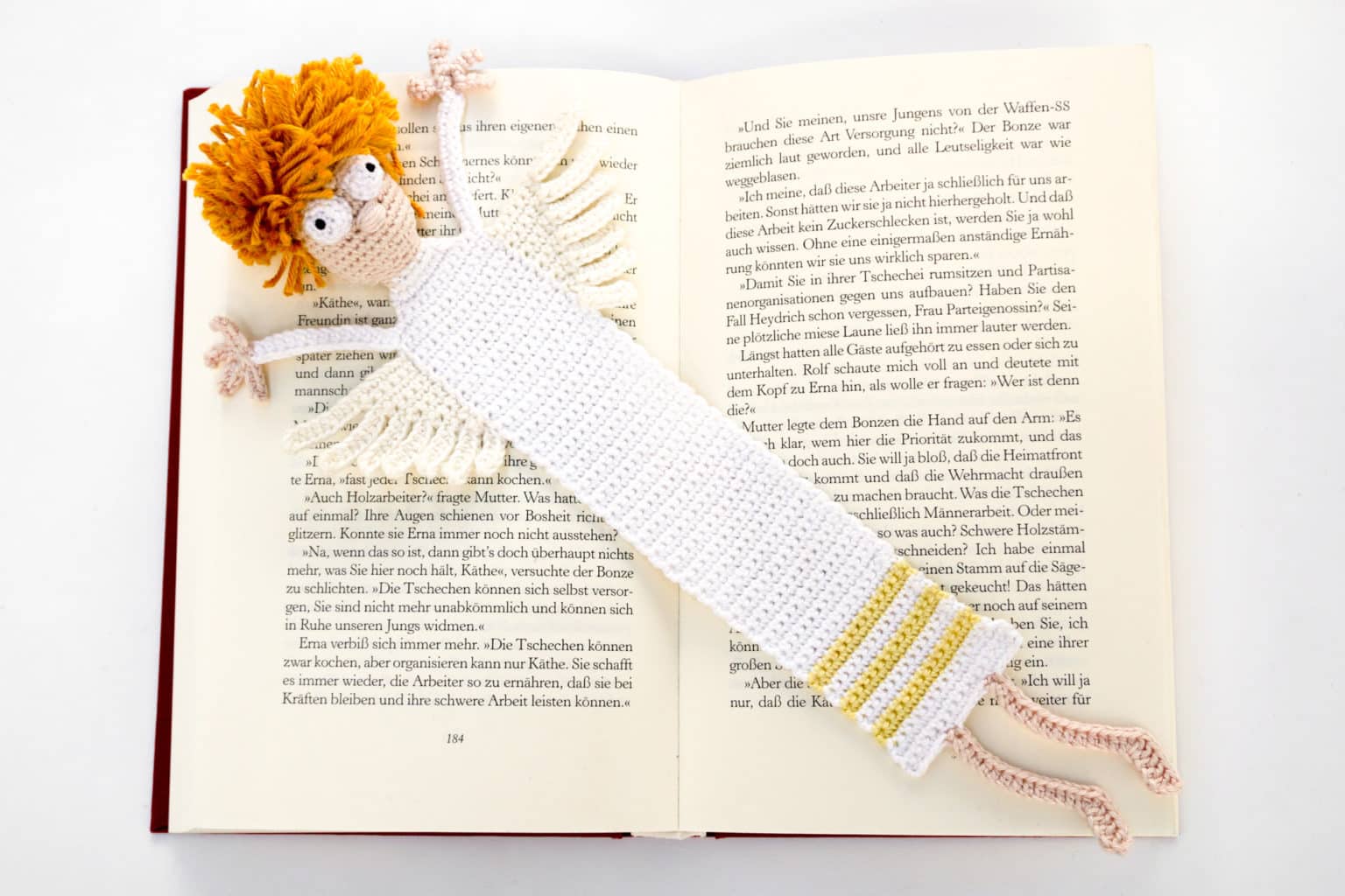 Amigurumi Crochet Angel Bookmark | Supergurumi