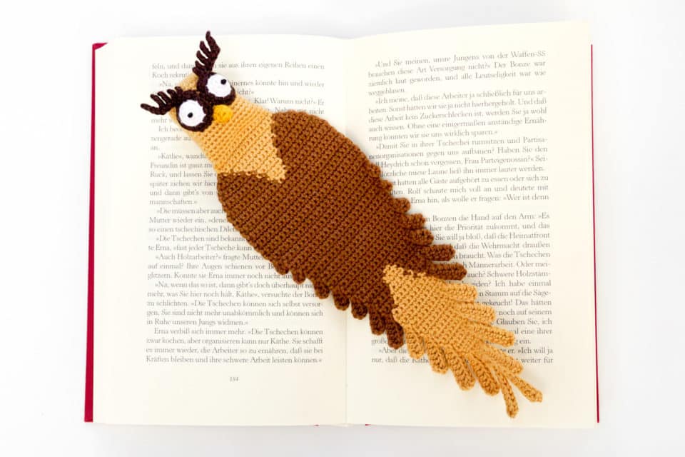 Amigurumi Owl Bookmark Crochet Pattern | Supergurumi