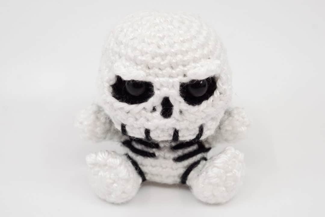 Patrón de Crochet Esqueleto Amigurumi | Supergurumi