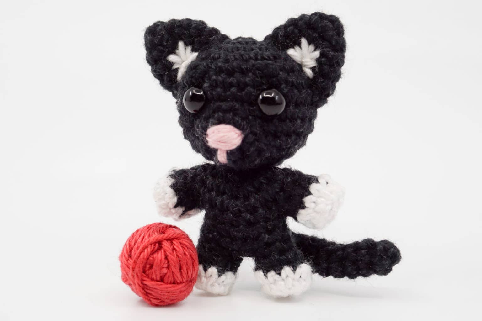 Patrón de Crochet Gato Gratis - Mini Noso | Supergurumi