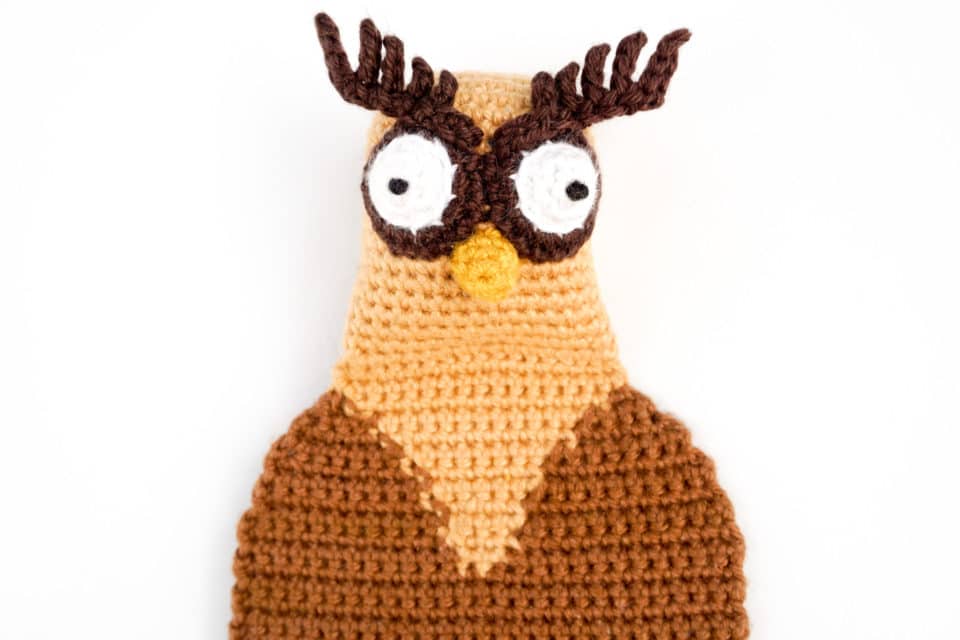 Amigurumi Owl Bookmark Crochet Pattern | Supergurumi