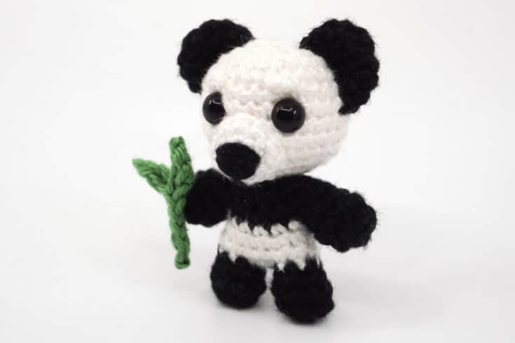 Patrón de Crochet Panda Gratis - Mini Noso | Supergurumi