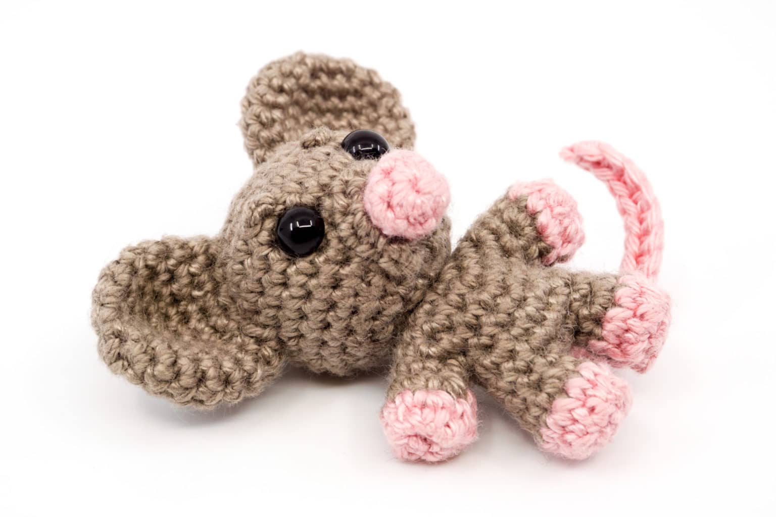 Patrón de Crochet Ratón Gratis - Mini Noso | Supergurumi