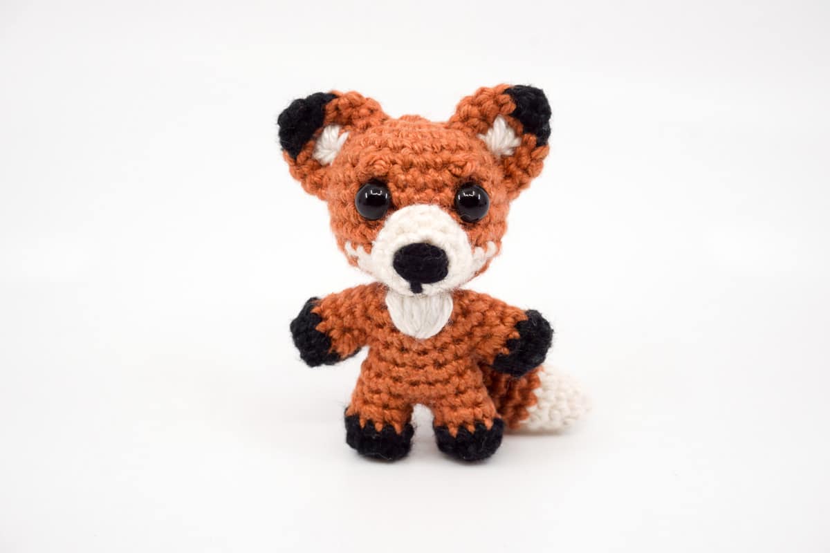 Patrón de Crochet Zorro Gratis - Mini Noso | Supergurumi