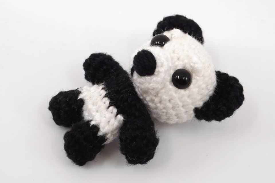 Patrón de Crochet Panda Gratis - Mini Noso | Supergurumi