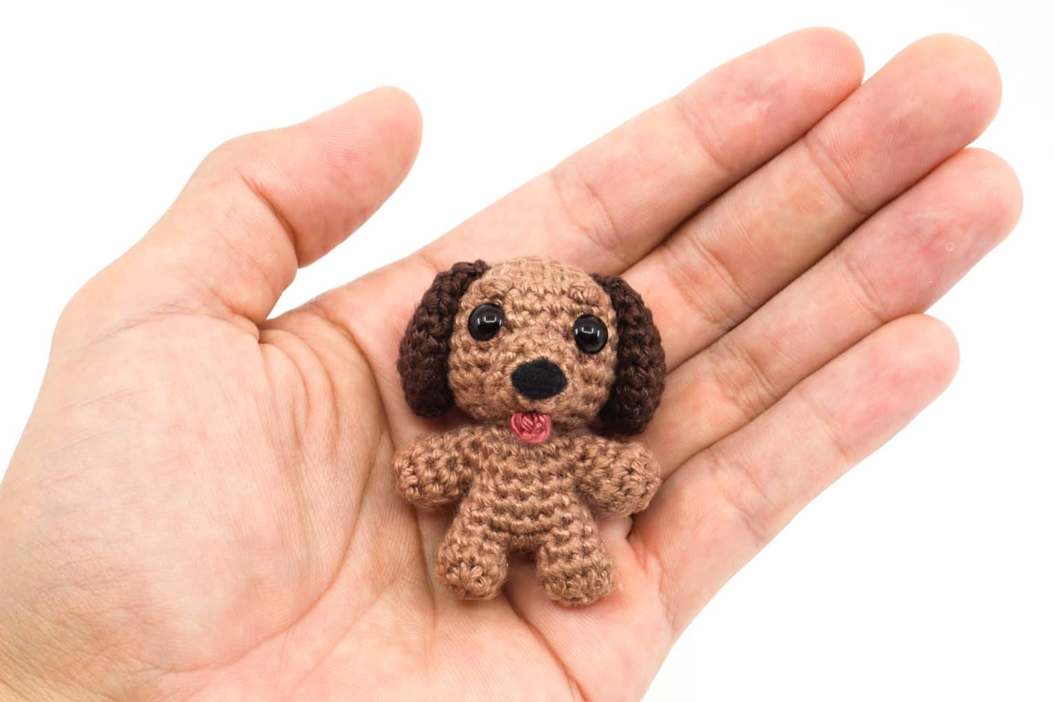 Patrón de Crochet Perro Gratis - Mini Noso | Supergurumi