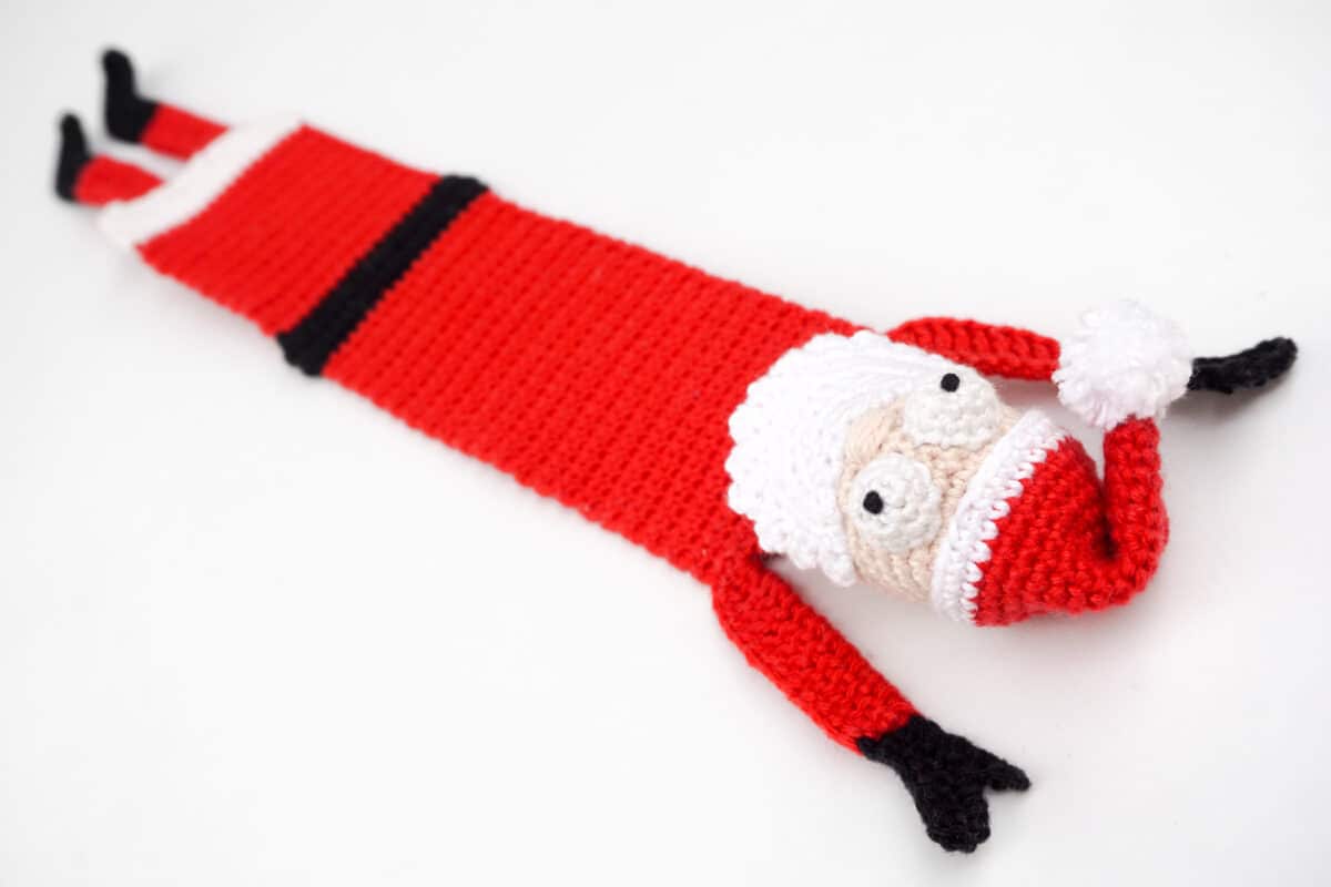 Tutoriel Marque-page Père Noël au Crochet | Supergurumi