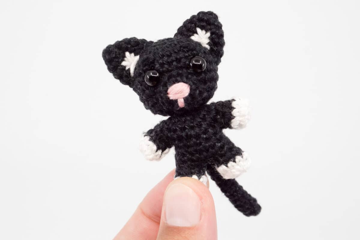 Patron Chat au Crochet - Mini Noso | Supergurumi