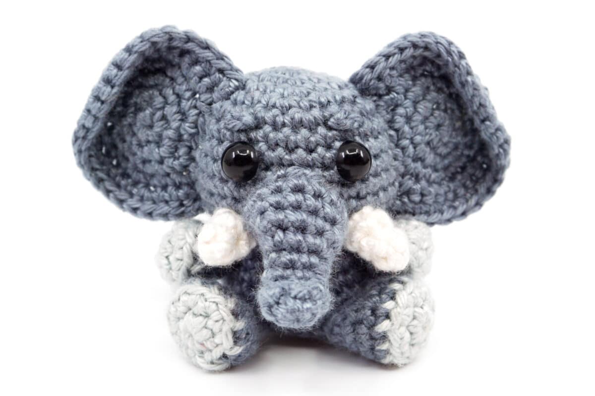 Amigurumi Olifant Haken - Knuffel Haakpatroon | Supergurumi
