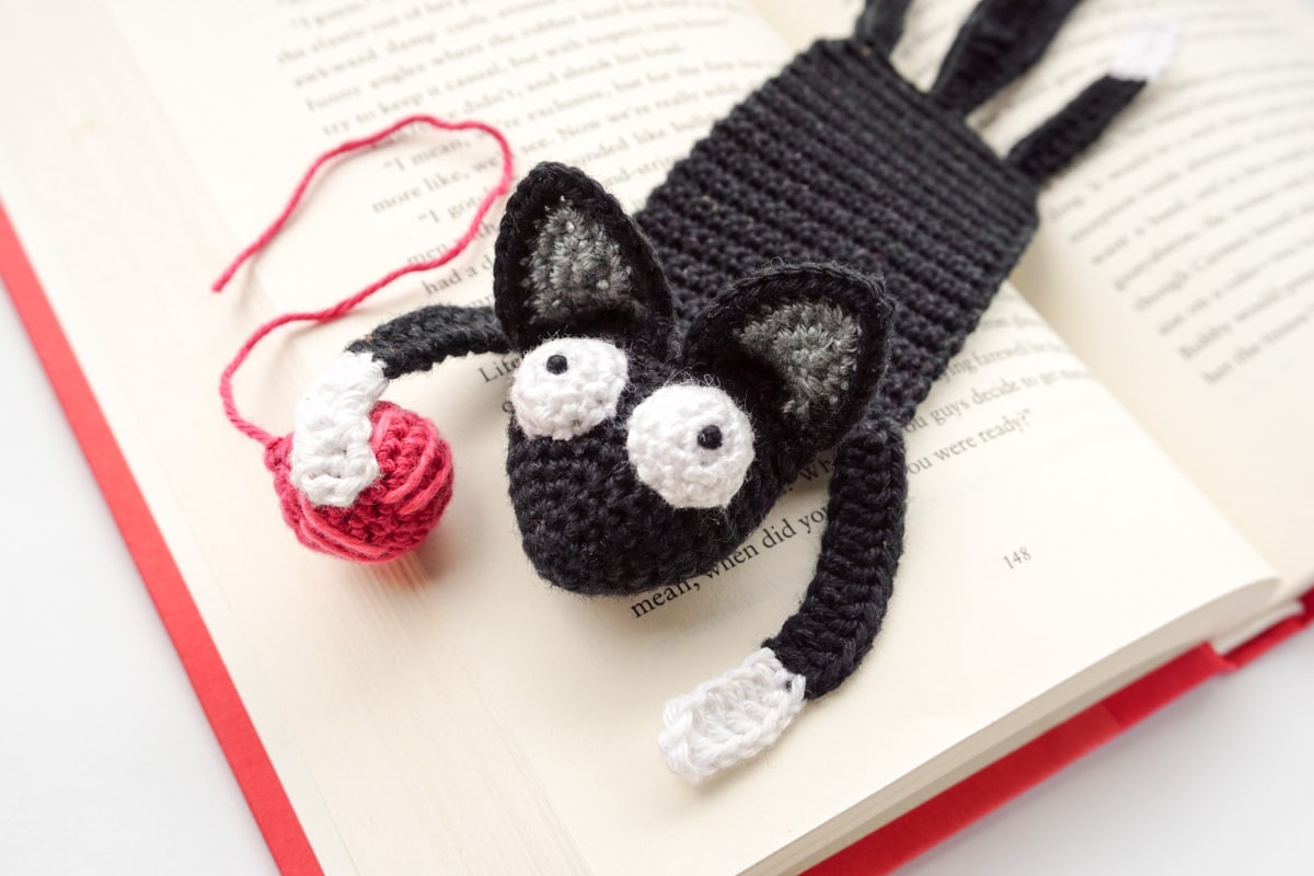 Kat Boekenlegger Haken - "Boekenkat" | Supergurumi